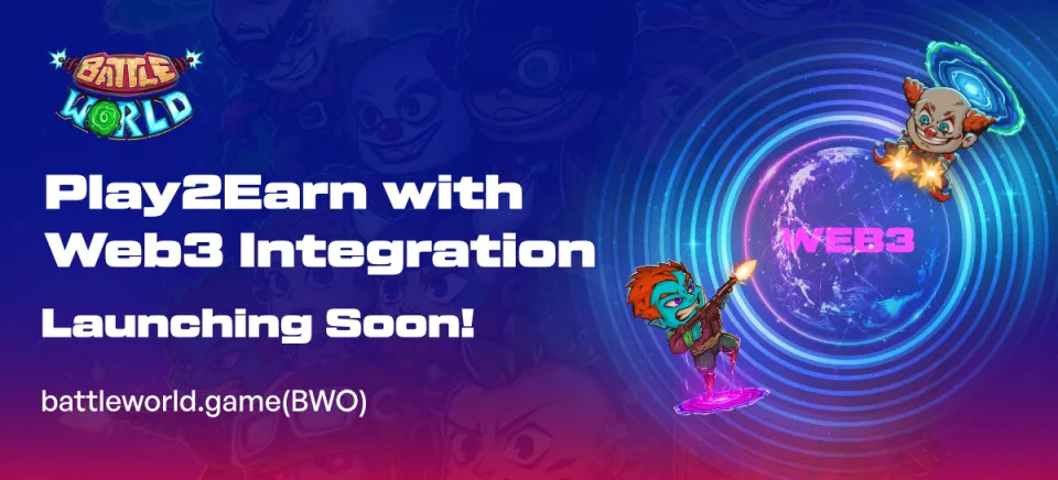 Battle World Game: Play2Earn with Web3 Integration – Launching Soon ...