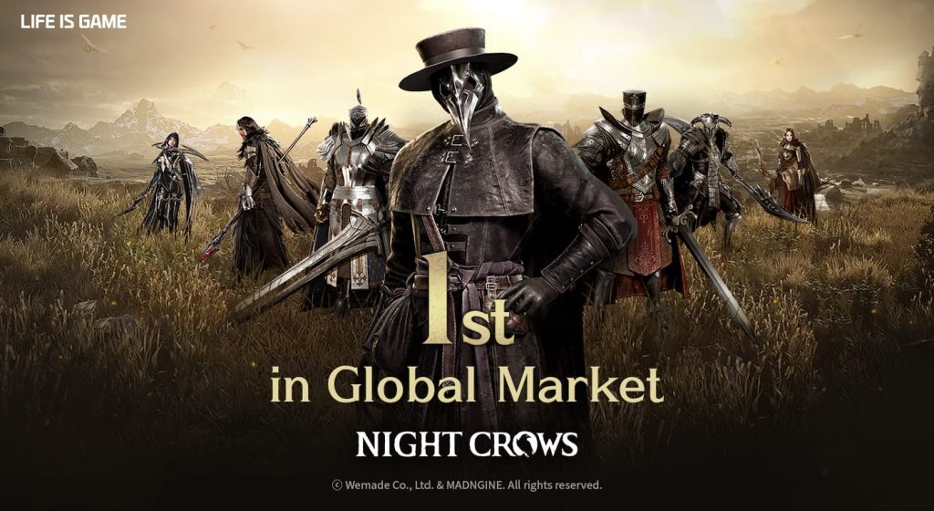 Wemade's Night Crows Achieves Record-Breaking $10 Million In Global ...