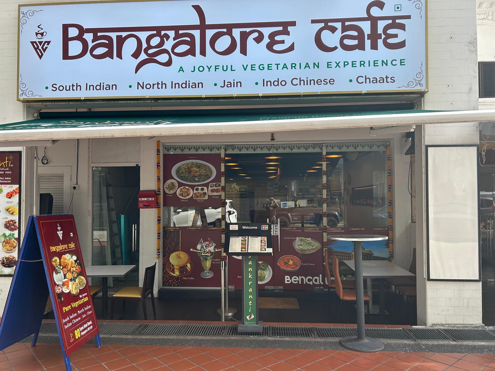 Bangalore Cafe The Pure-Veg offering Kannada South Indian food in the ...