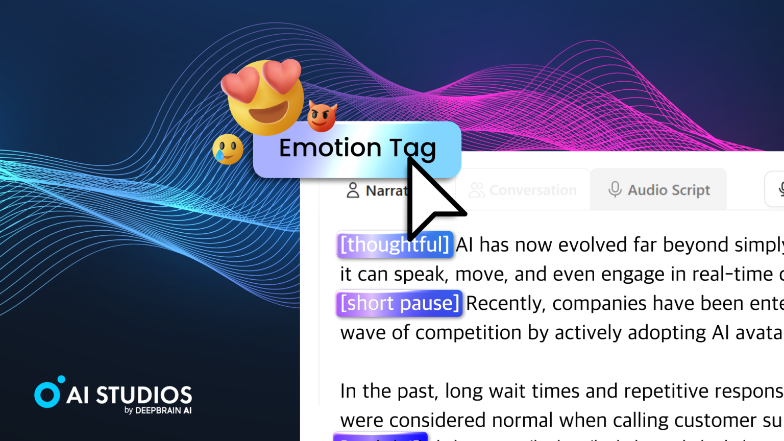 AI Studios Launches Context-Aware Expressive TTS with 1,000+ AI Voices ...